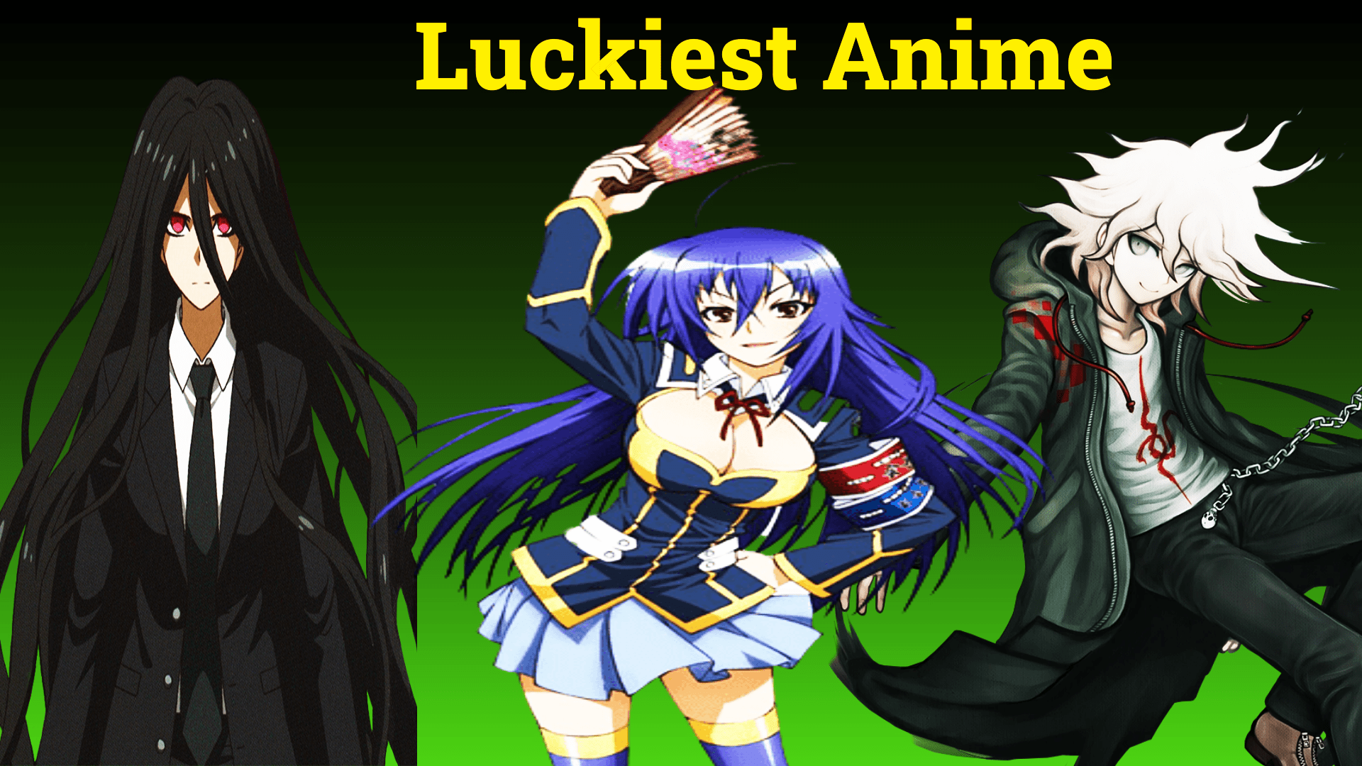 Top 30 Luckiest Anime Characters | Most Lucky Anime Character